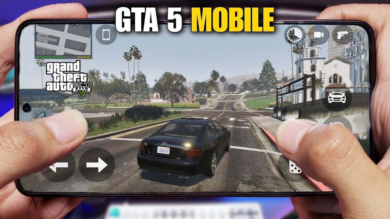 GTA 5 Mobile Mod APK (No Verification, Unlimited money) - zonegames.site
